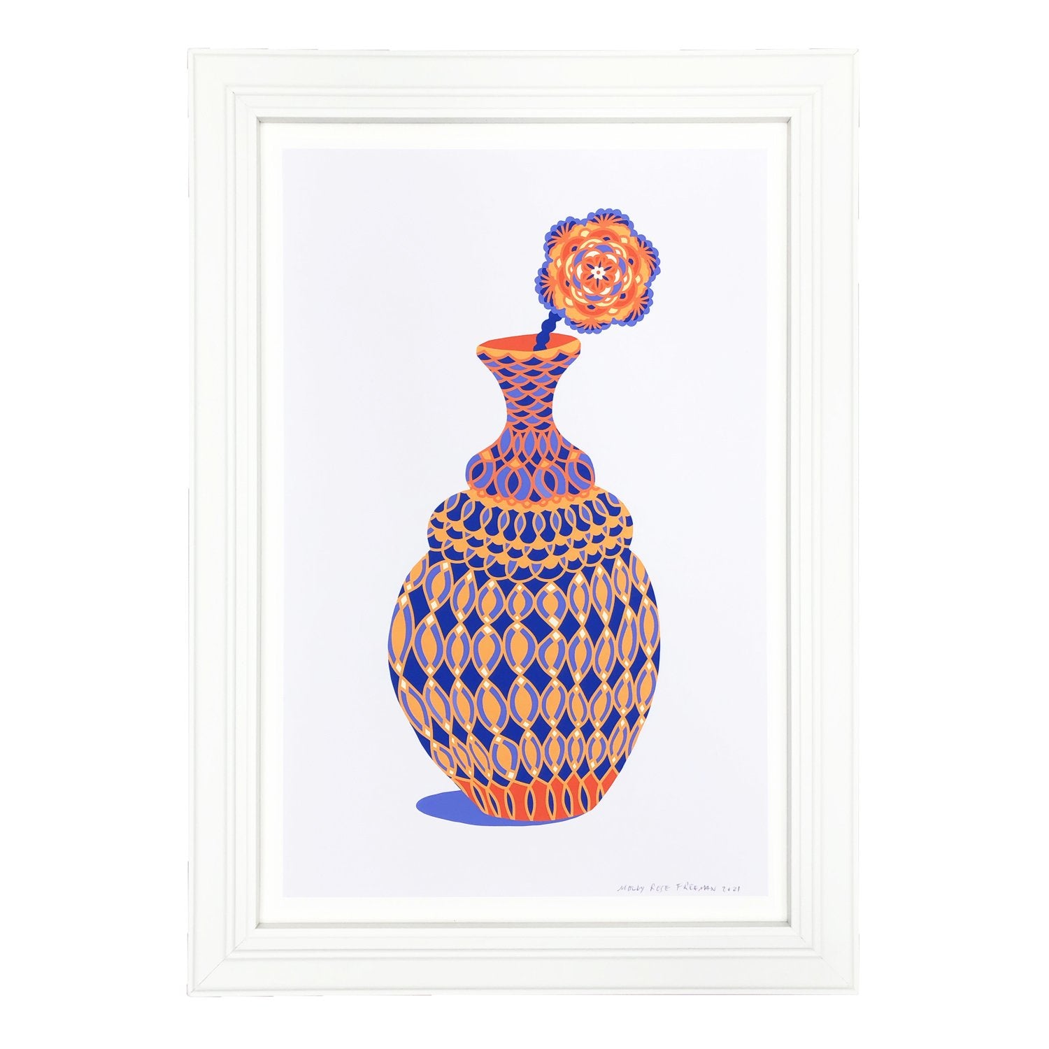 Vessel and Flower No. 1 Print – Molly Rose Freeman